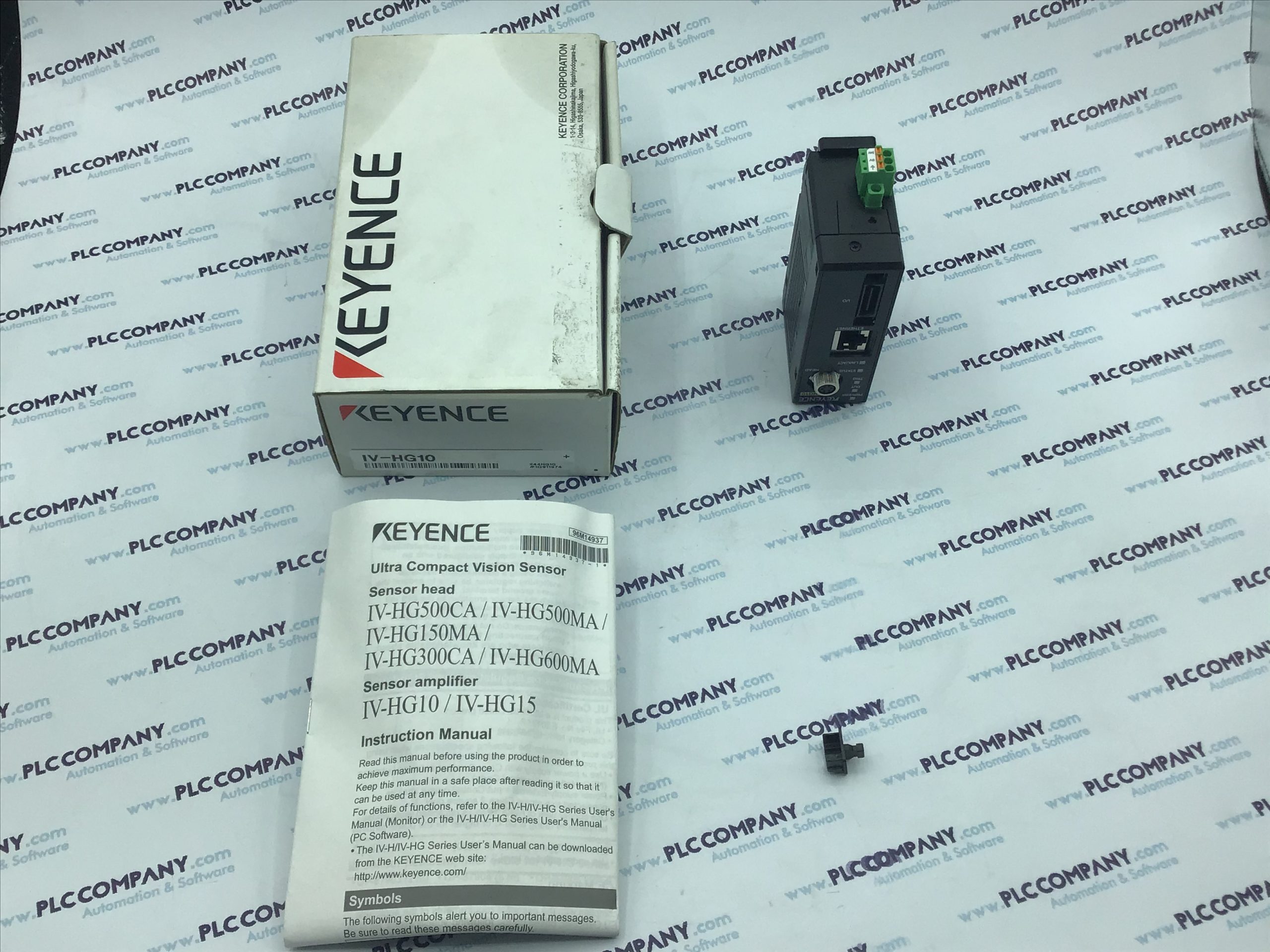 KEYENCE IV-HG10 VISION SENSOR AMPLIFIER MAIN UNIT – PLC COMPANY