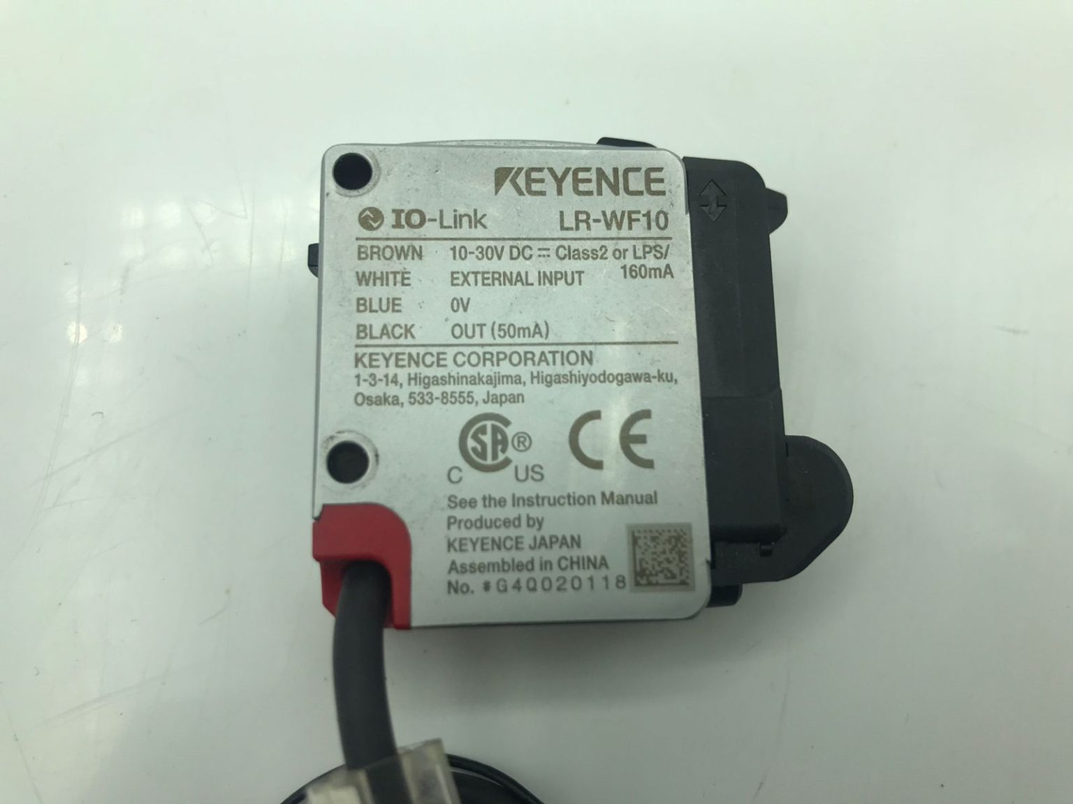 KEYENCE LR-WF10 WITH CABLE – PLC COMPANY
