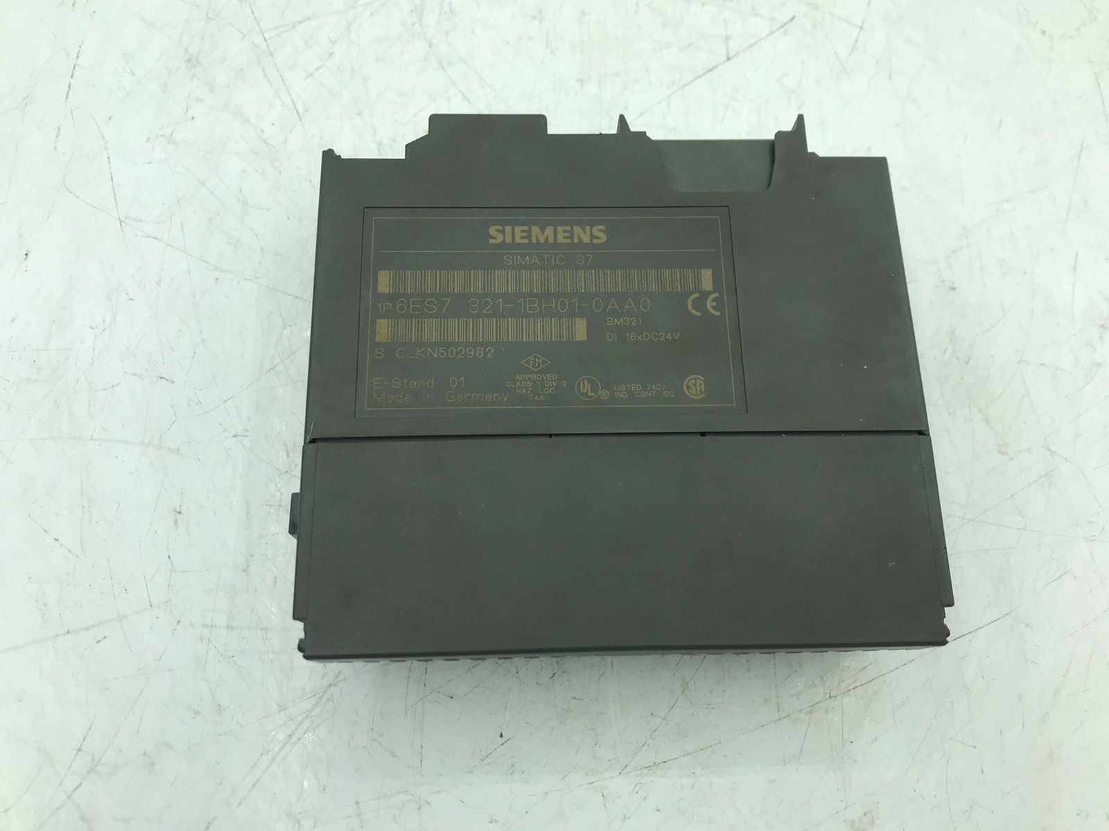Siemens 6ES7 321-1BH01-0AA0 SM321 Digital Input Module ⚙️ 16-DI 24VDC ...